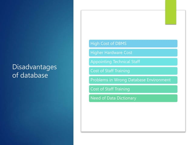 database management system Advantagesa nd Disadvantages.pptx