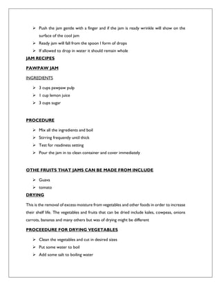 Cooking Demonstration report 2 | PDF