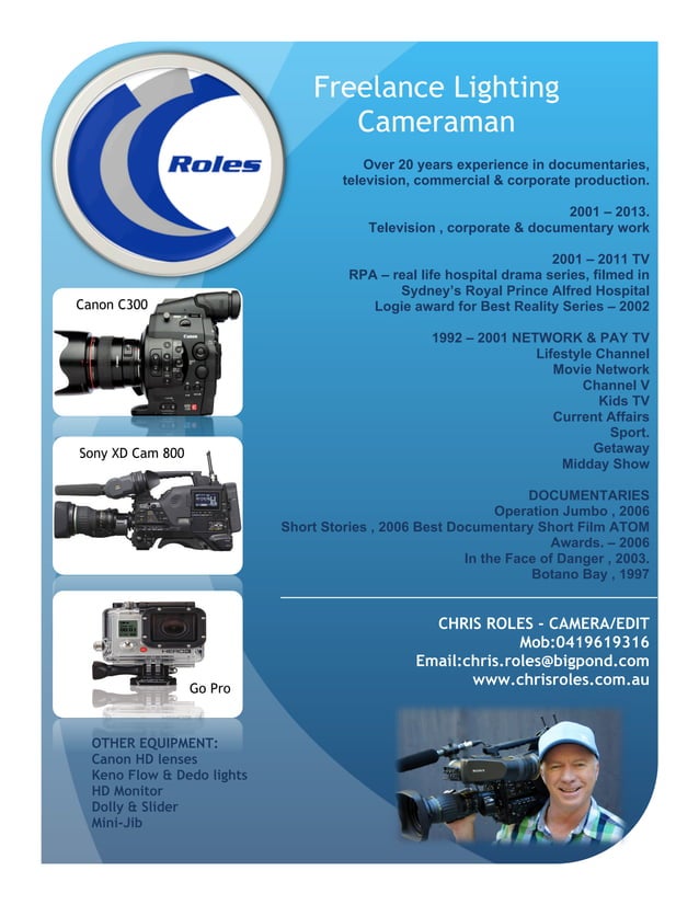 Chris Roles CV | PDF