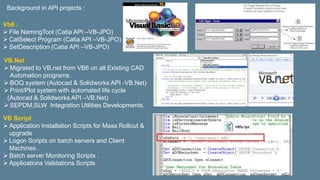 Nazeer Yusuff PLM-CAD -Profile | PPT
