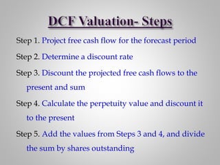 DCF Final | PPTX