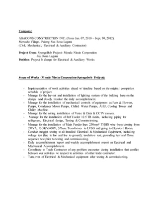 Sandher Updated Resume15 | DOCX | Civil Engineering Industry | Industries