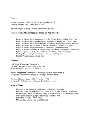 Sandher Updated Resume15 | DOCX | Civil Engineering Industry | Industries