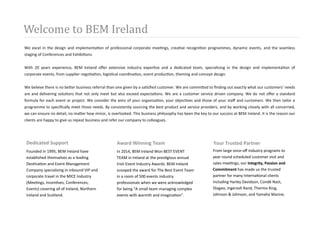 BEM Ireland Event Management Final V4 | PPT