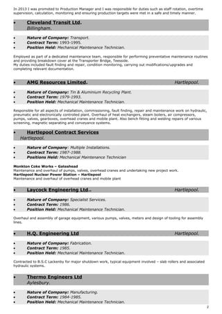 Richie New CV 2016 | DOC