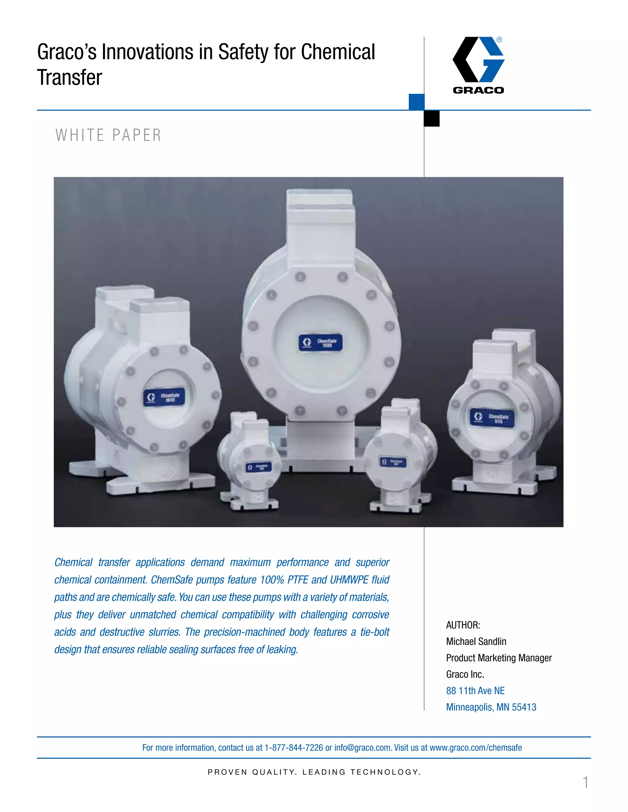 ChemSafe - Innovations in Safety for Chemical | PDF