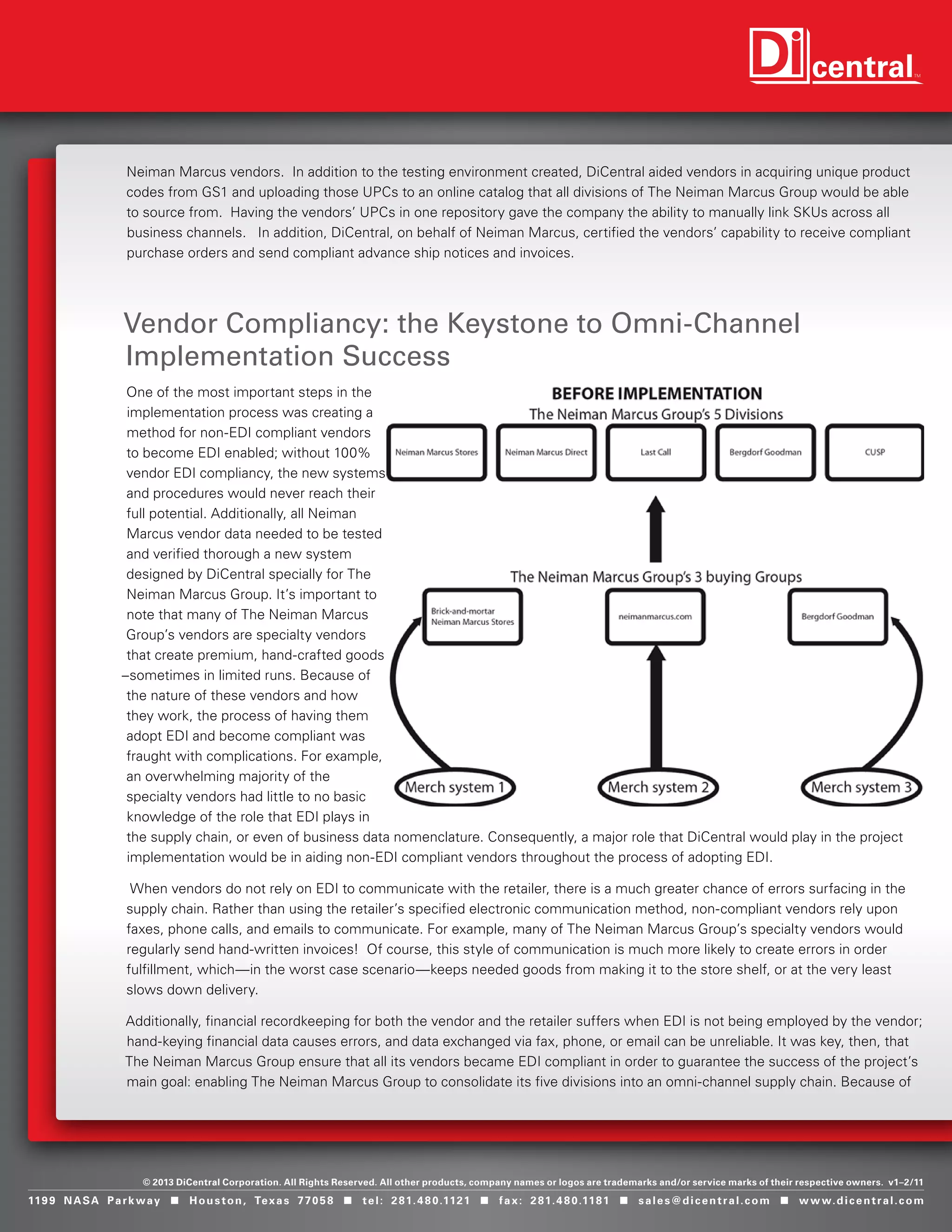 Neiman Marcus Case Study | PDF