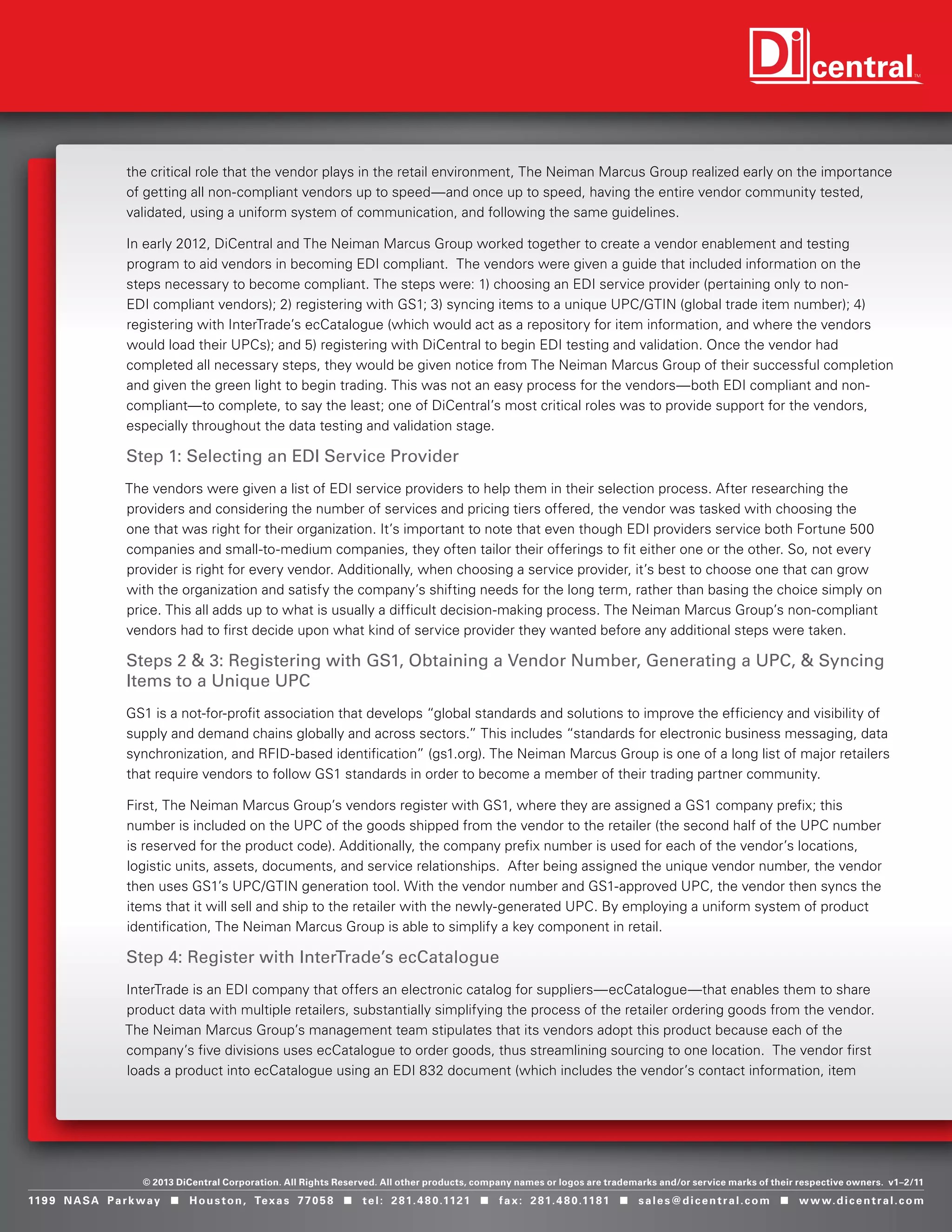 Neiman Marcus Case Study | PDF