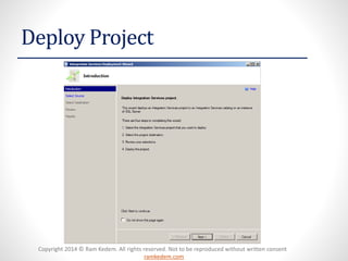 Deploy SSIS | PPT