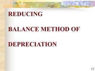 8 depreciation | PPTX