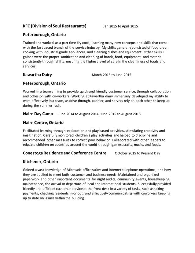 Simon Mitchells Resume 2016 | PDF