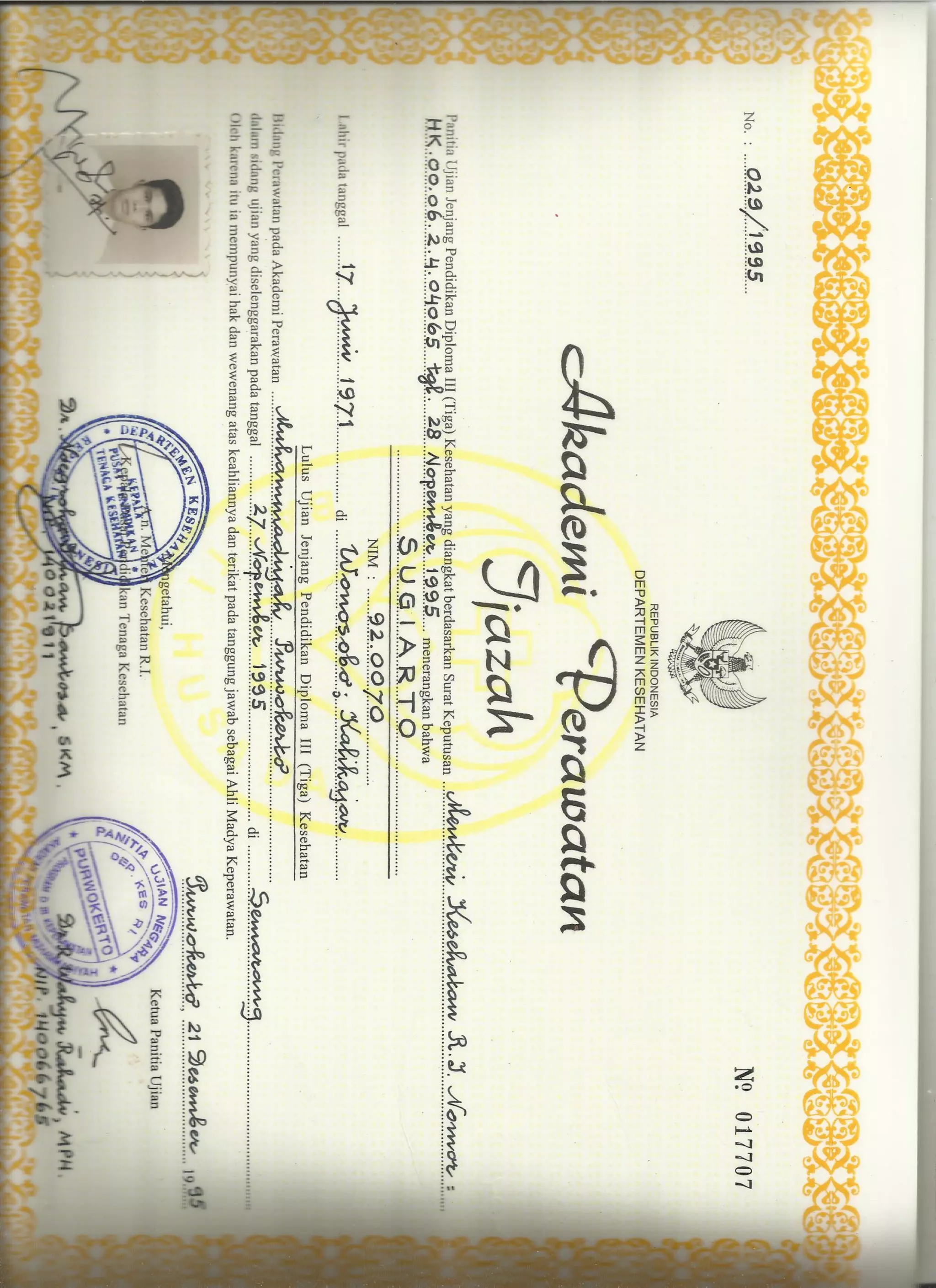 Nursing Certificate | PDF