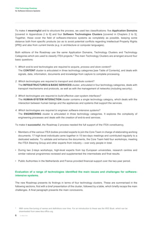 Executive Summary ITEA Roadmap 2 | PDF