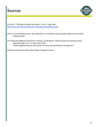 511 Service Learning Mascot Handbook-2 | PDF