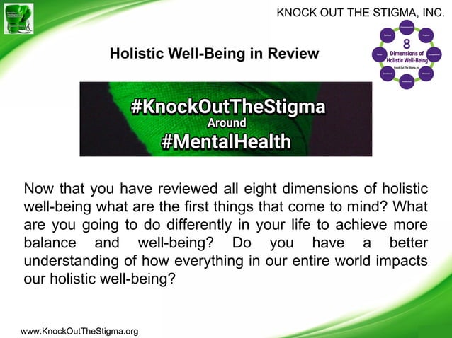 8 Dimensions of Holistic Well-being | PPT | Holistic Health ...