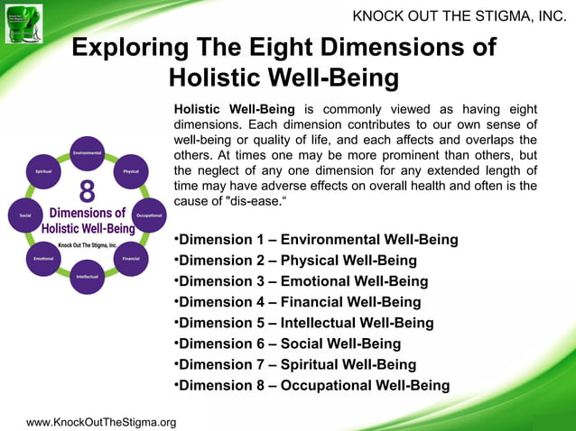8 Dimensions of Holistic Well-being | PPT | Holistic Health | Alternative Medicine