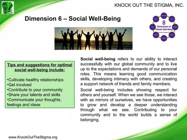 8 Dimensions of Holistic Well-being | PPT | Holistic Health ...