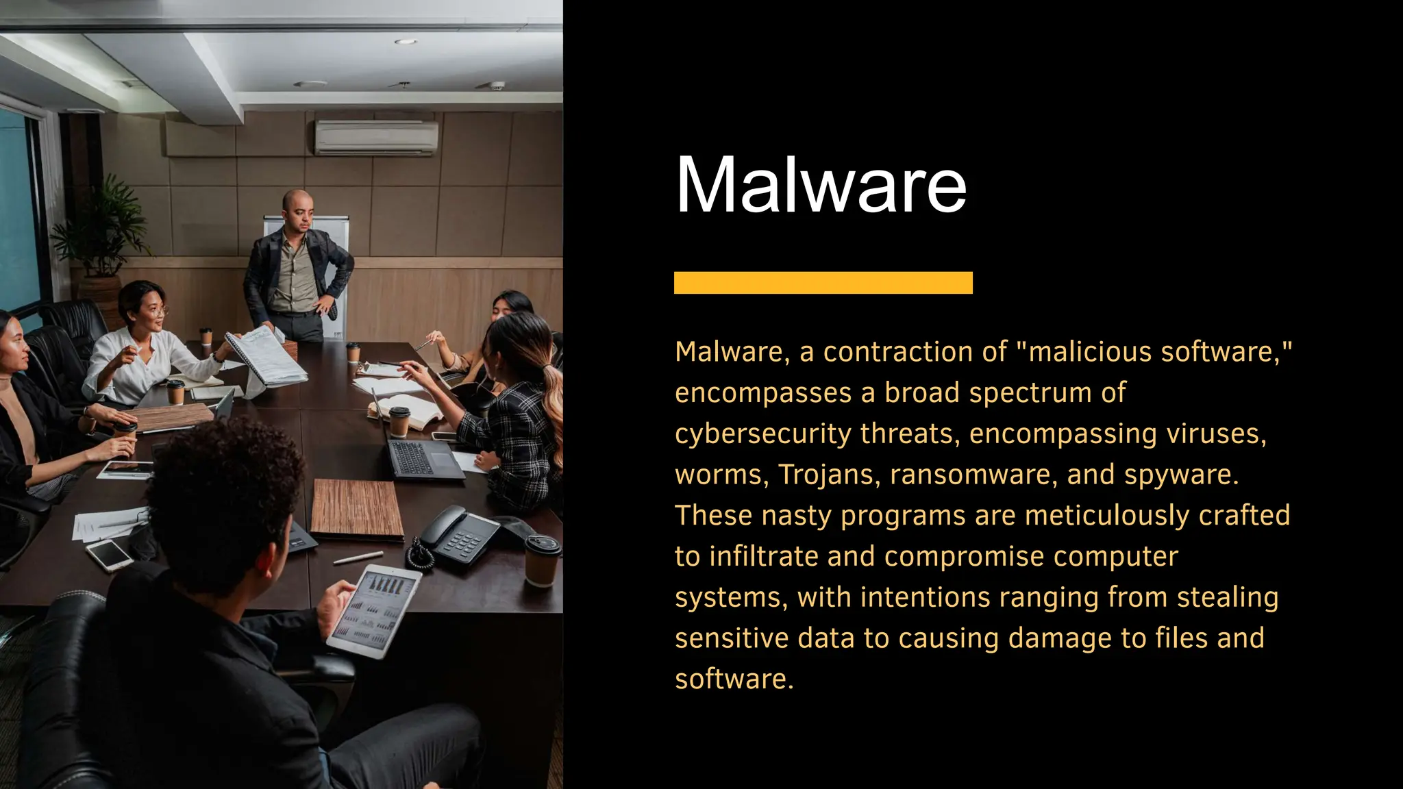 8 Different Types of Cybersecurity and Threats Involved | PPTX