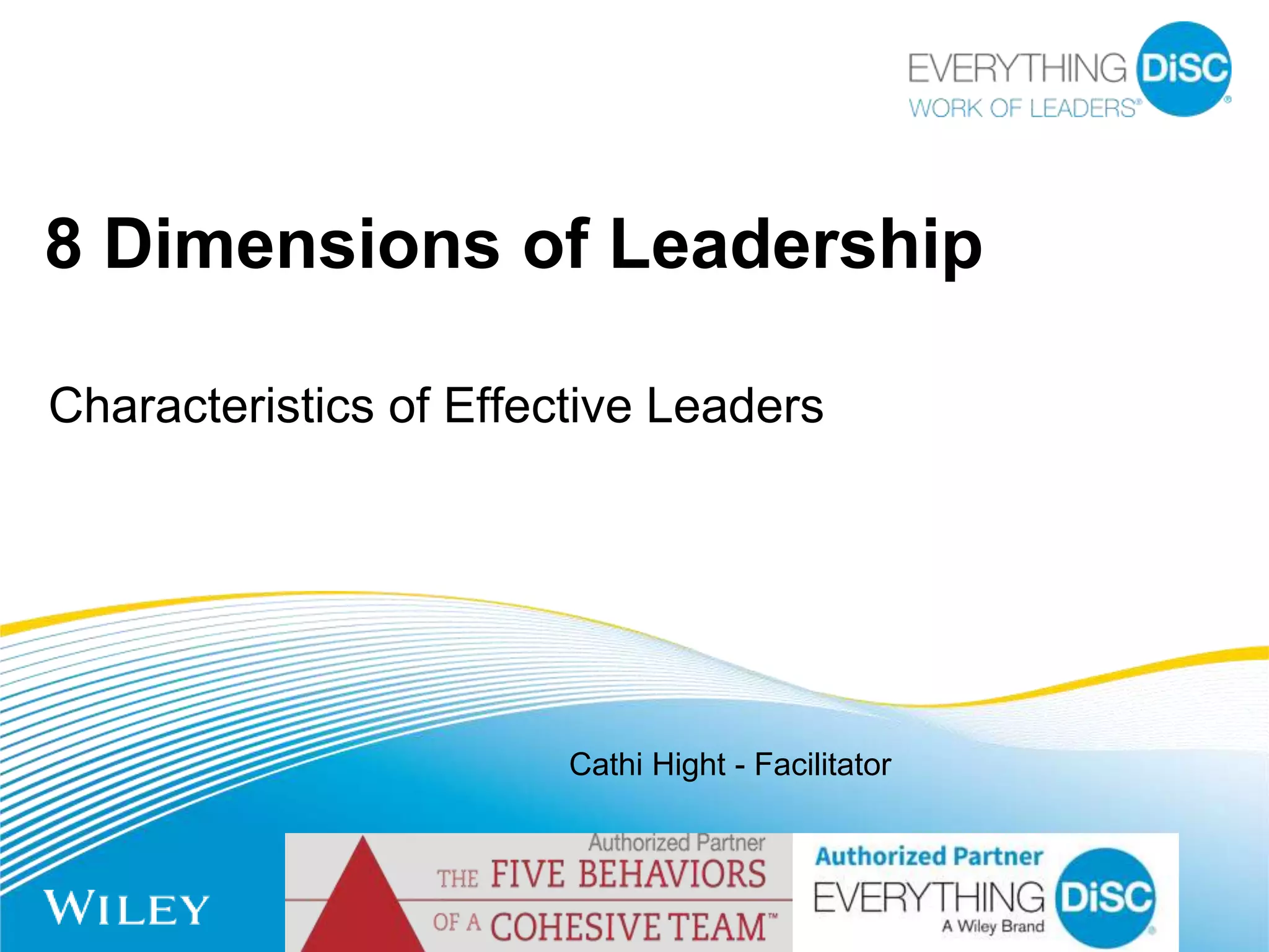8 Dimensions of Leadership | PPTX