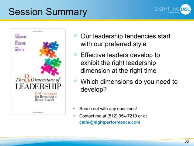 8 Dimensions of Leadership | PPTX | Business | Business and Finance