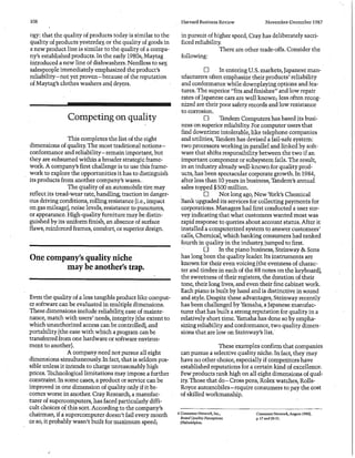 8 Dimensions Of Quality | PDF