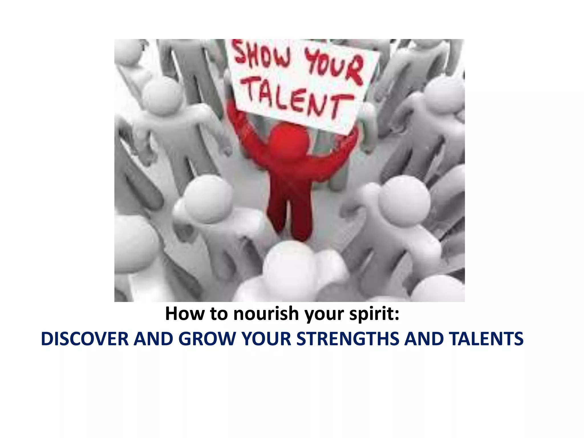 8, discover and grow your strengths and talents | PPTX