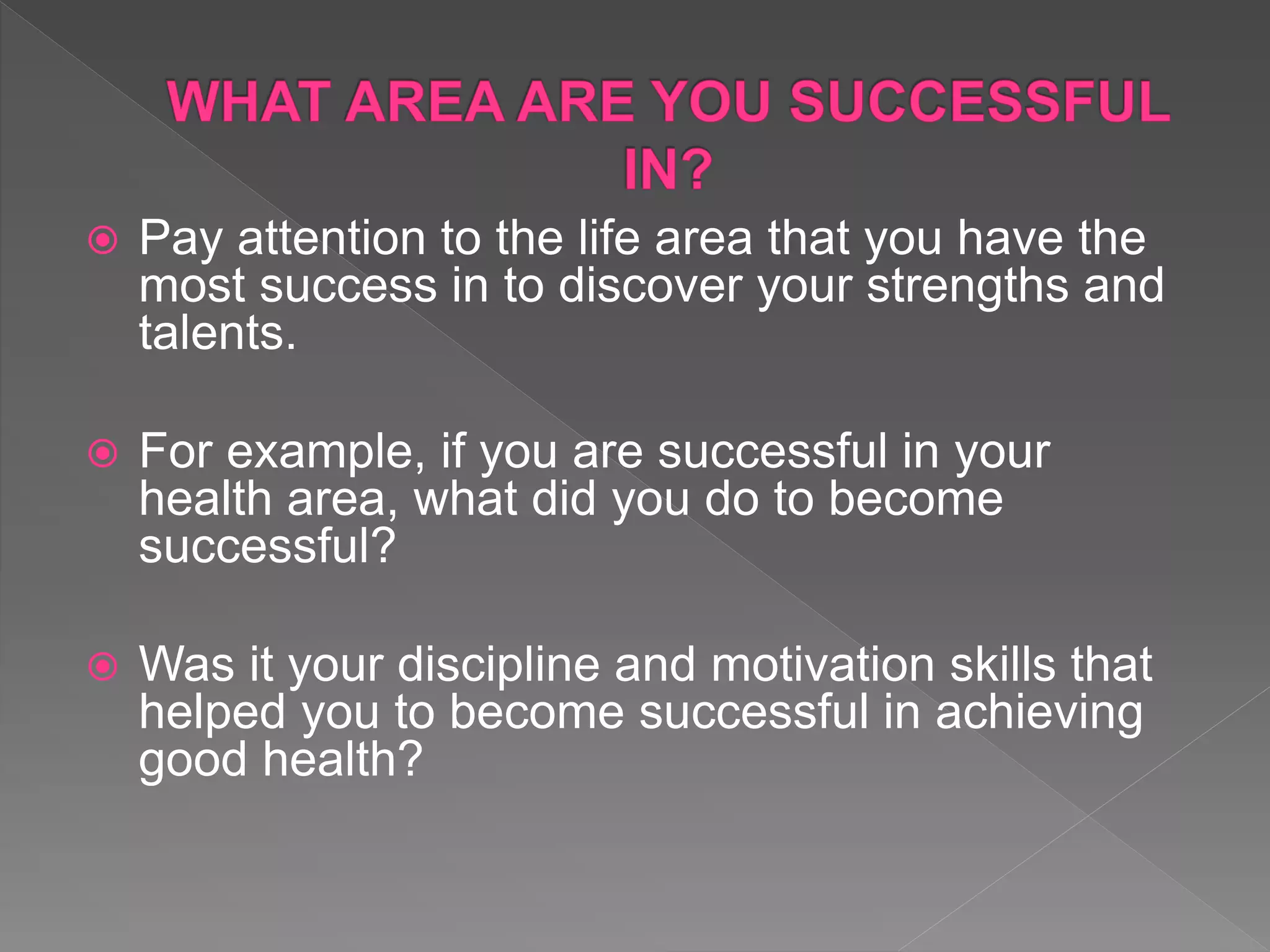 Discover and grow your strengths and talents | PPTX