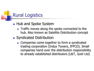 8 distribution in rural mkts.ppt Rural Marketing | PPT