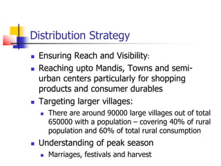 8 distribution in rural mkts.ppt Rural Marketing | PPT