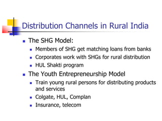 8 distribution in rural mkts.ppt Rural Marketing | PPT