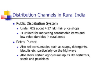 8 distribution in rural mkts.ppt Rural Marketing | PPT