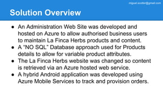 Case study: integrating azure with google app engine | PPT