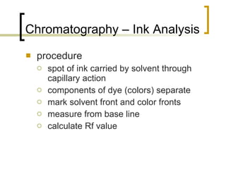 Document Examination | PPT