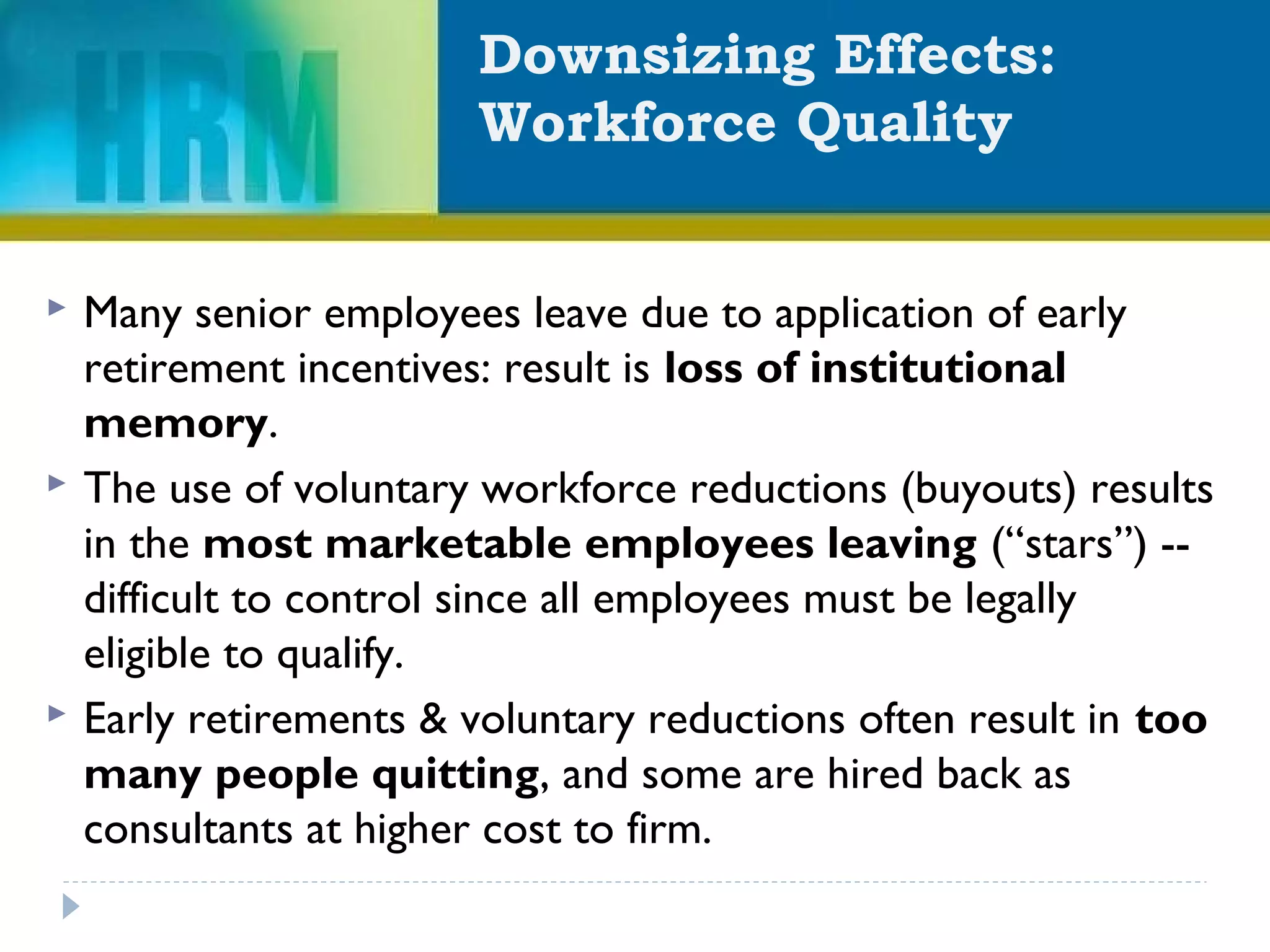 downsizing and restructuring | PPT