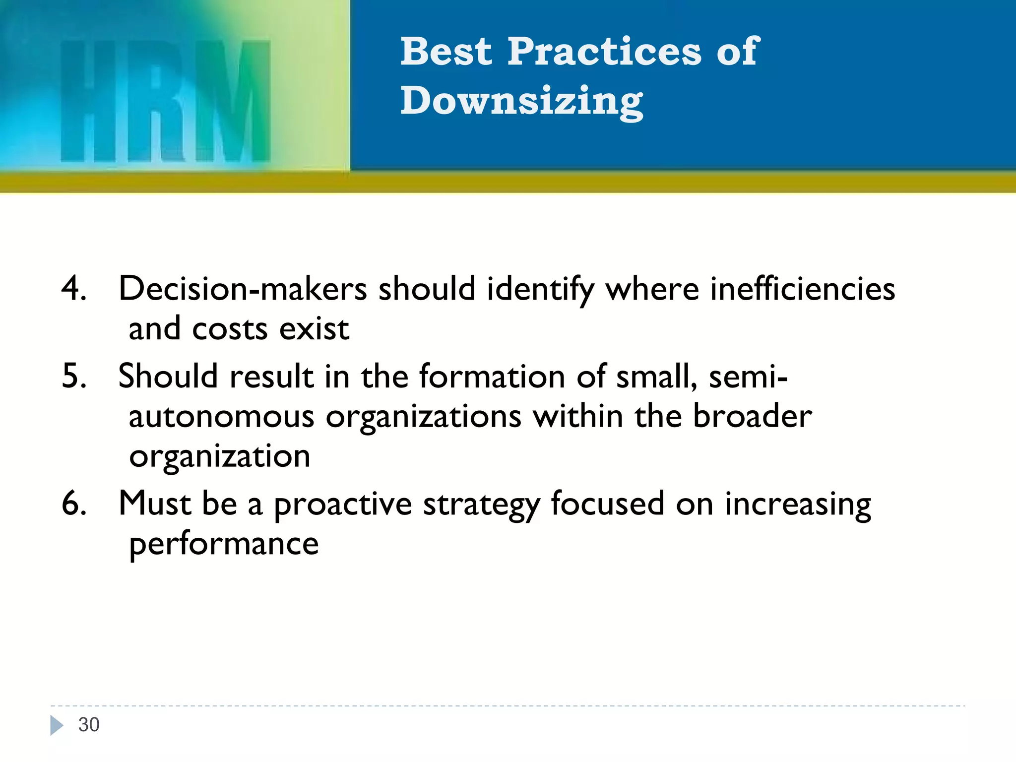 downsizing and restructuring | PPT