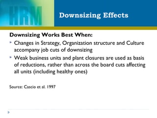 downsizing and restructuring | PPT