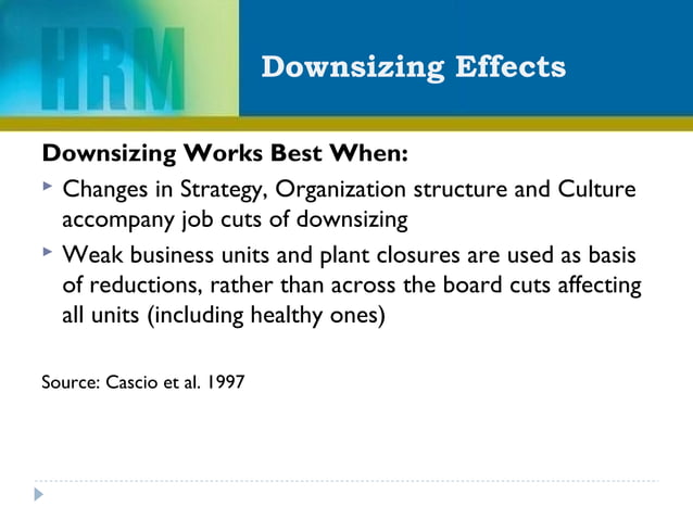 downsizing and restructuring | PPT