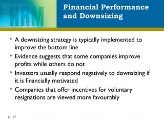 downsizing and restructuring | PPT