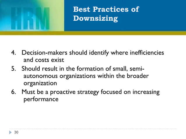 downsizing and restructuring | PPT