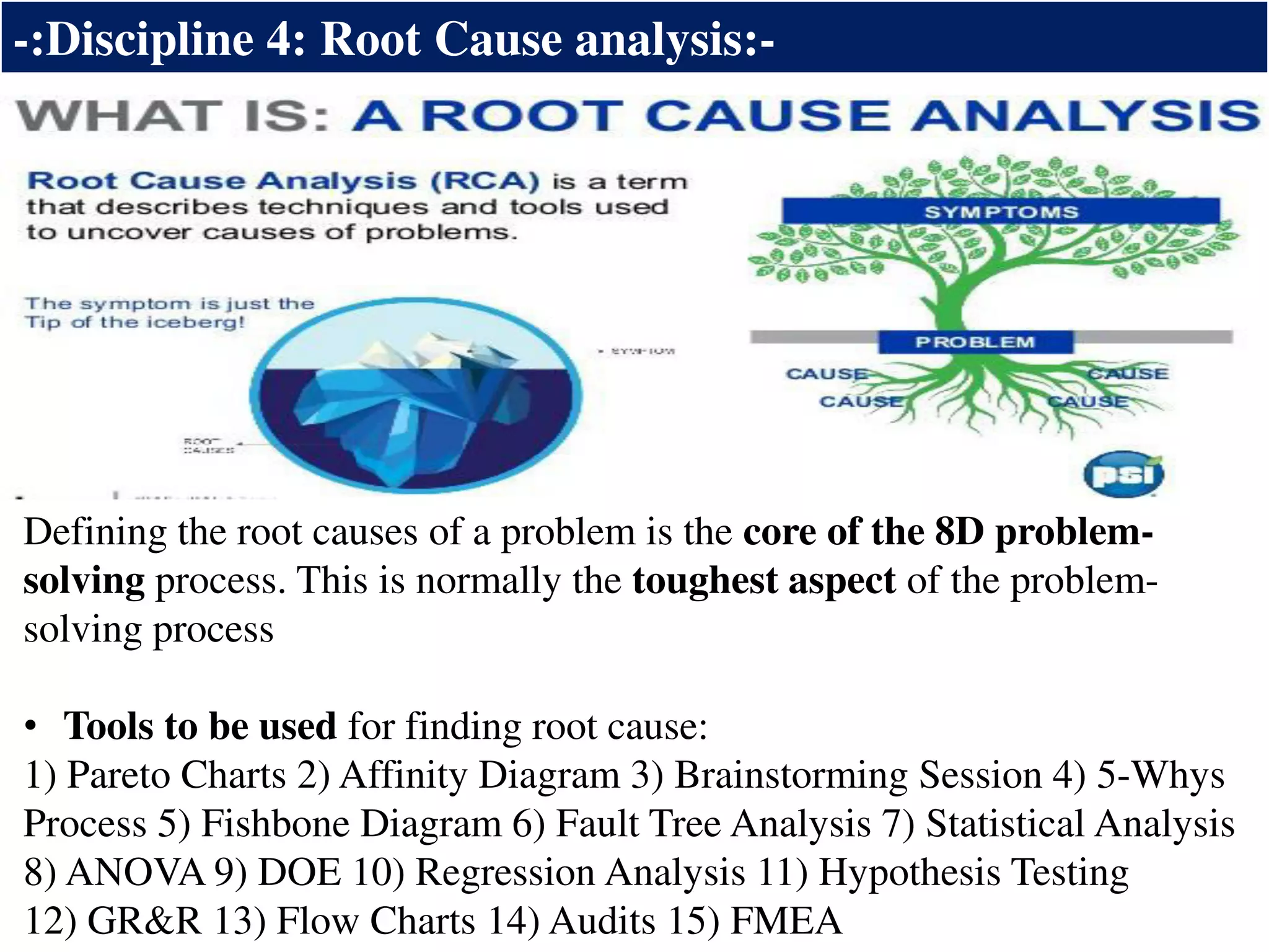 8D analysis presentation | PDF