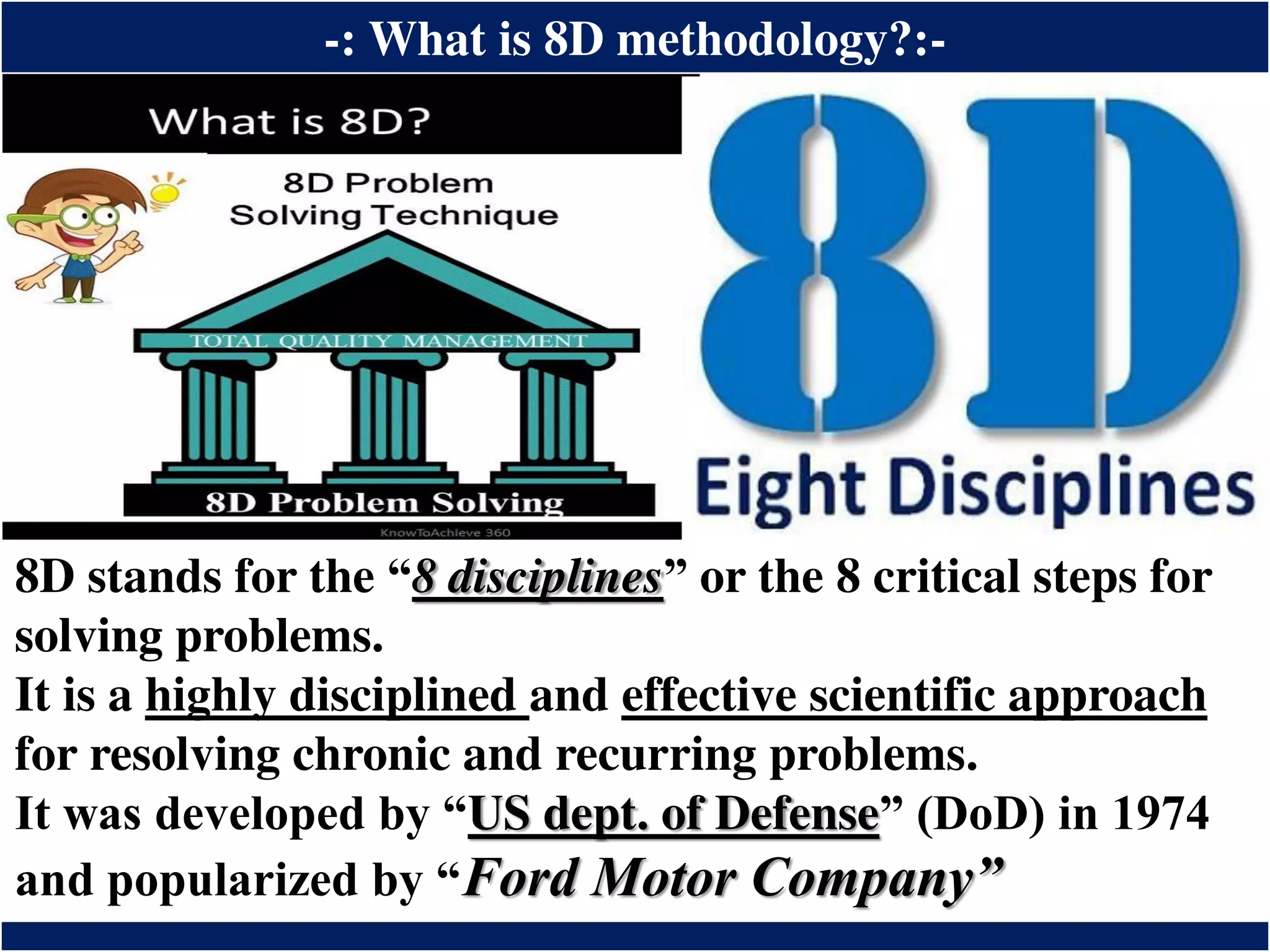 8D analysis presentation | PDF