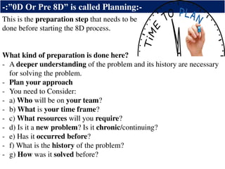 8D analysis presentation | PDF