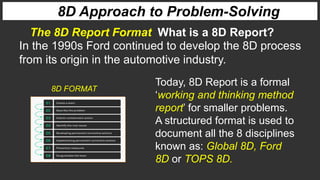 8D Problem Solving Approach | PPT