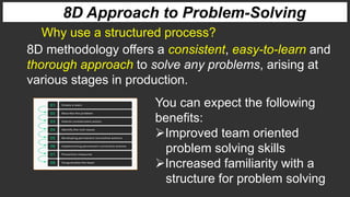 8D Problem Solving Approach | PPT