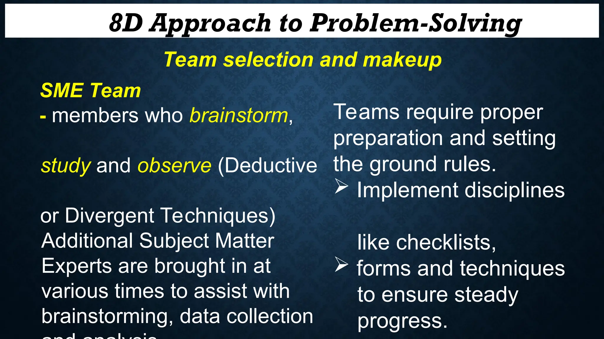 8d problem solving Tool for manufacturing.ppt