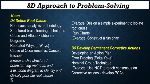 8d problem solving Tool for manufacturing.ppt