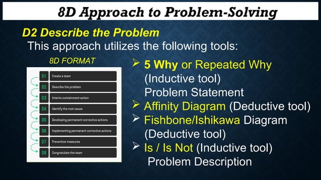 8d problem solving Tool for manufacturing.ppt