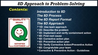 8d problem solving Tool for manufacturing.ppt