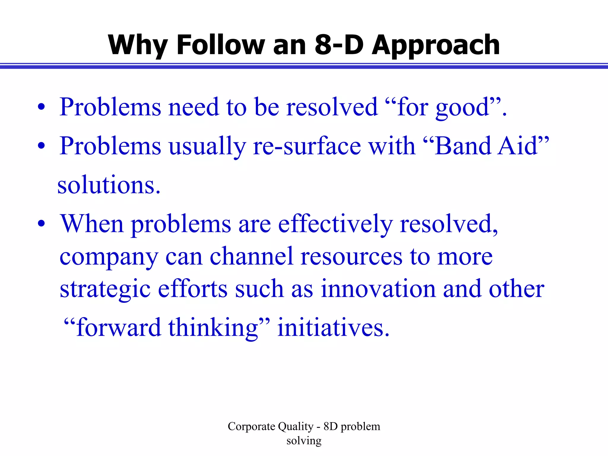 8 d problem solving rev01 | PPT