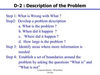 8 d problem solving rev01 | PPT